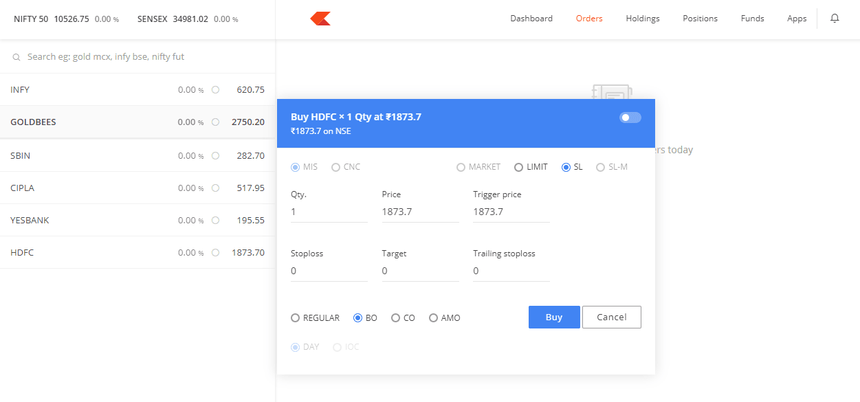 Zerodha Kite 3.0 – Review, Features, Charges, Set-up Processes & more ...