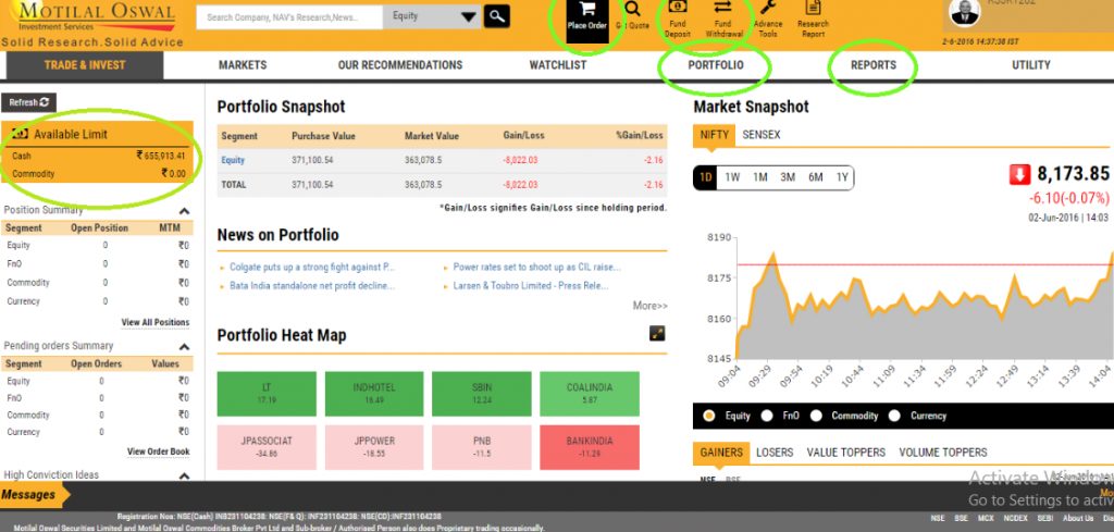 Motilal Oswal MO Trader Web – Review, Features, Demo and More – Top 10 ...