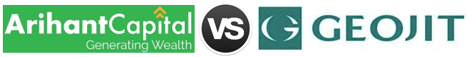 Arihant Capital vs Geojit Finance – Compare Brokerage, Demat, etc.