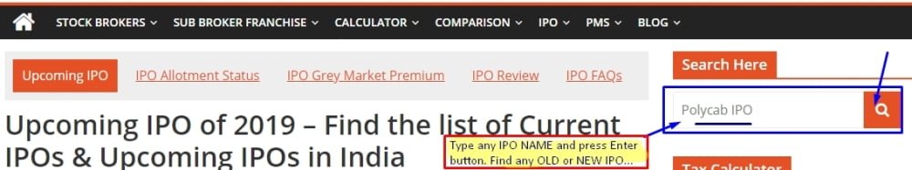 Recent / Current IPO / Forthcoming IPO - Find Mainline / SME IPO details