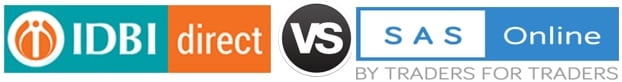 IDBI Direct vs SAS Online – Compare Brokerage, Demat, etc.