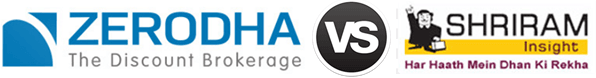 Zerodha vs Shriram Insight – Compare Brokerage Charges, Demat Account ...
