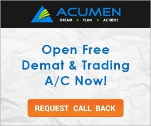 Acumen Capital Review, Brokerage Charges, Demat A/C, Platforms & more ...